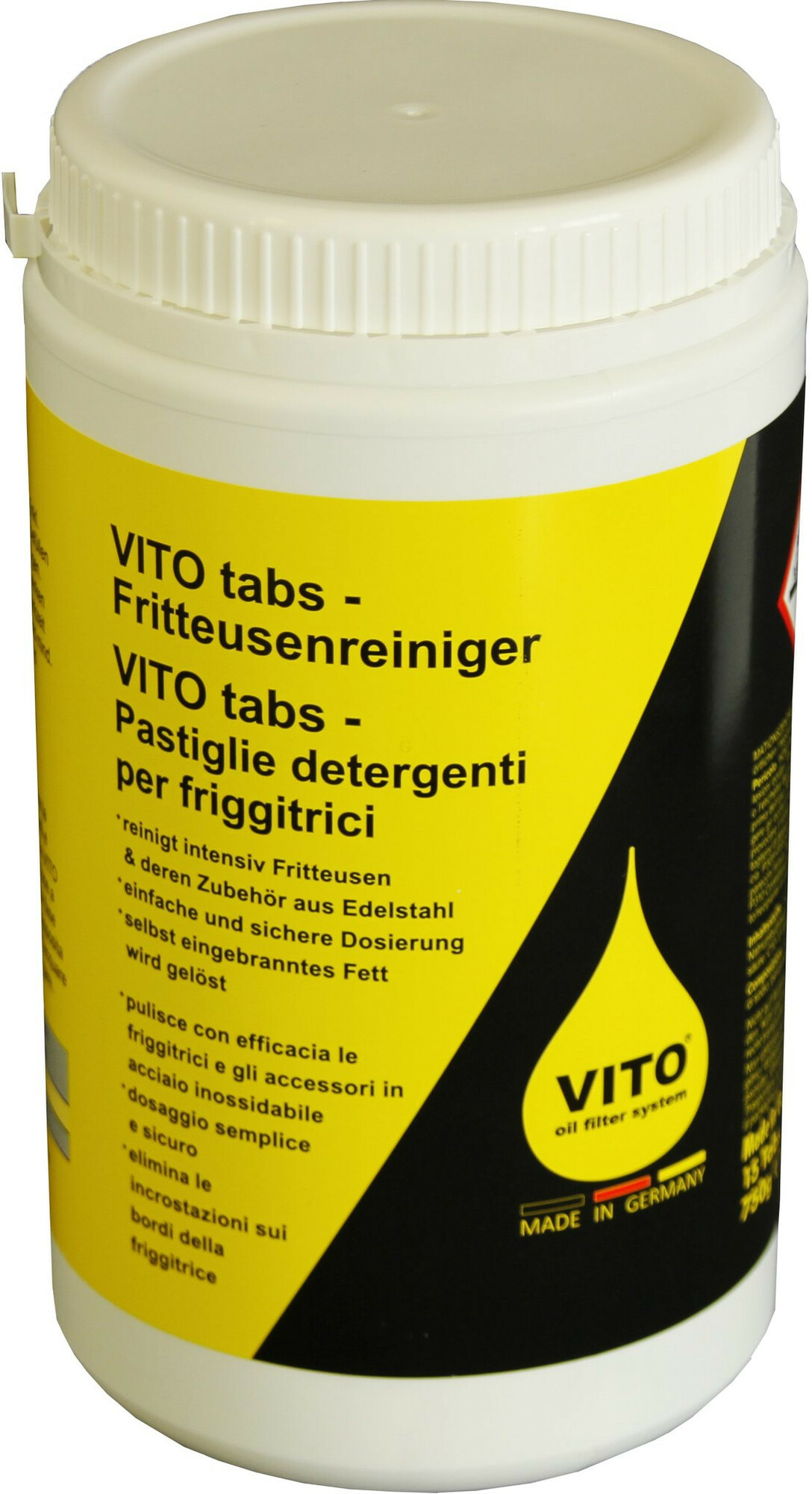 VITO Fritteusenreiniger Tabs | Gastrodax®