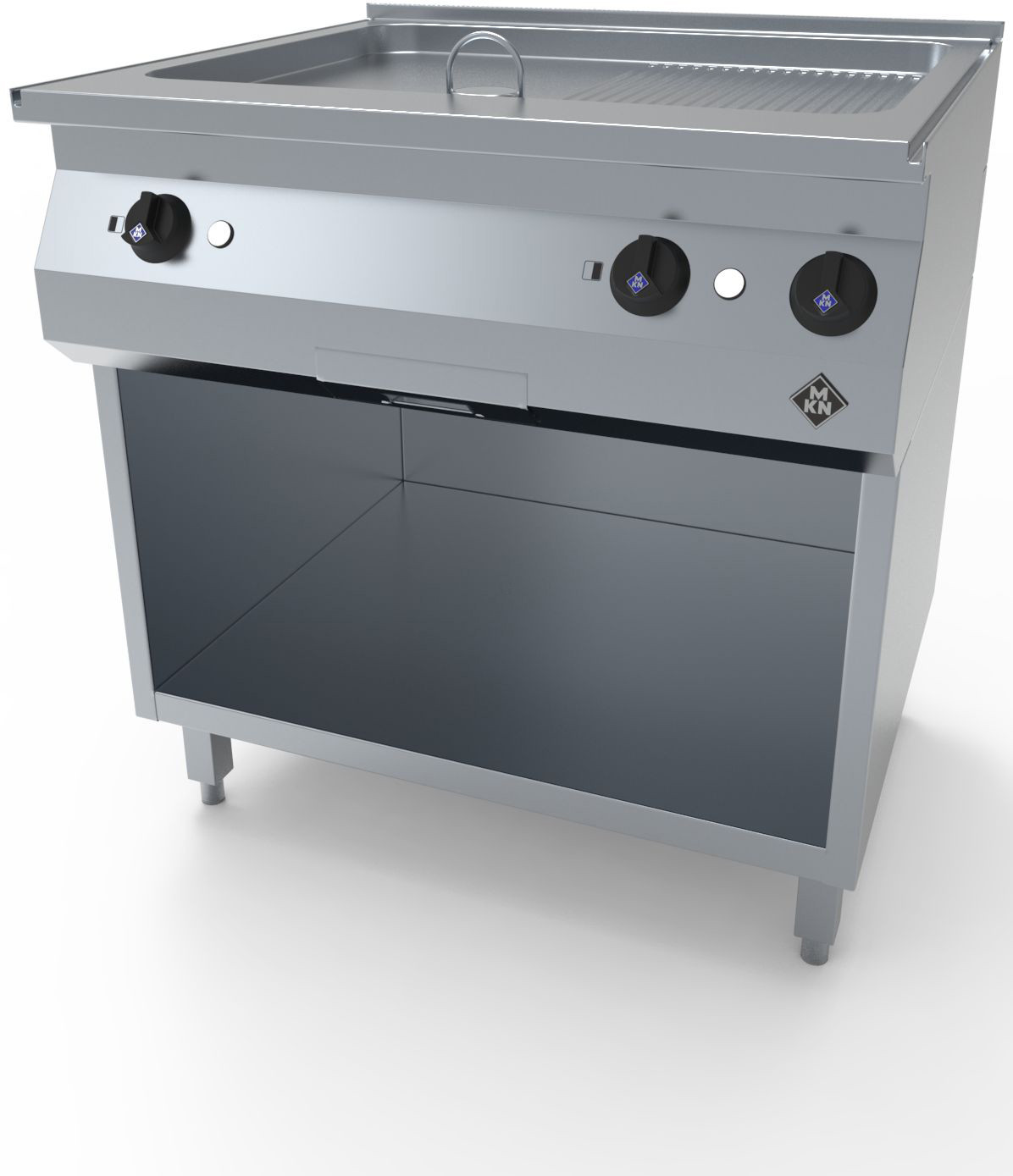 MKN HotLine Elektro Griddleplatte 2 Supra - PowerBlock, glatt | Gastrodax®