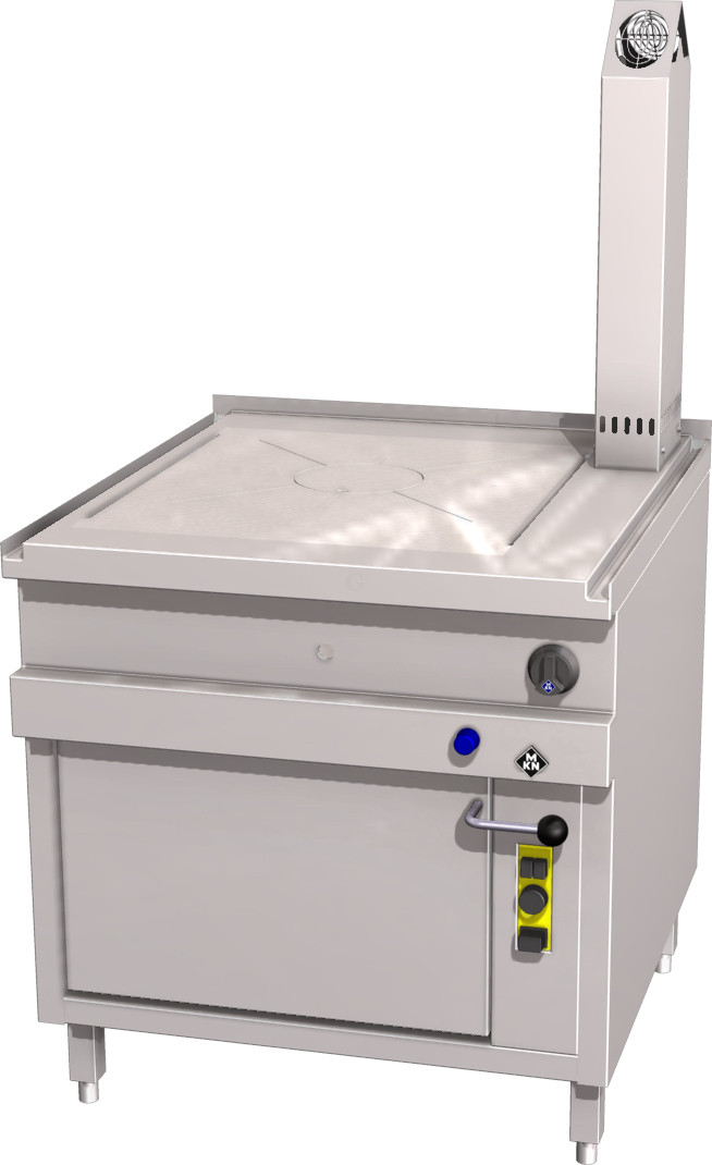 MKN Optima 850 Gas-Glühplattenherd mit Gas-Backofen 2/1 GN | Gastrodax®
