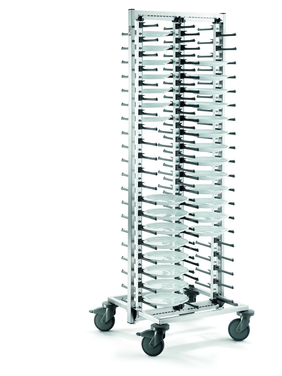 B.PRO SERVISTAR Gastro 80 mit Kunststoff-Rollen, Selbstmontage | Gastrodax®