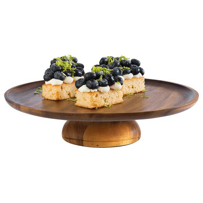 APS Servier- und Tortenplatte ACACIA, 33 cm | Gastrodax®