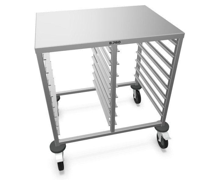 B.PRO Regalwagen RWRA 852, Rollen stahlverzinkt | Gastrodax®