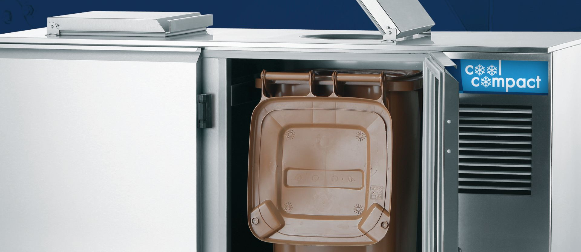 Cool Compact Abfallkühler Magnos 2 x 120 L | Gastrodax®