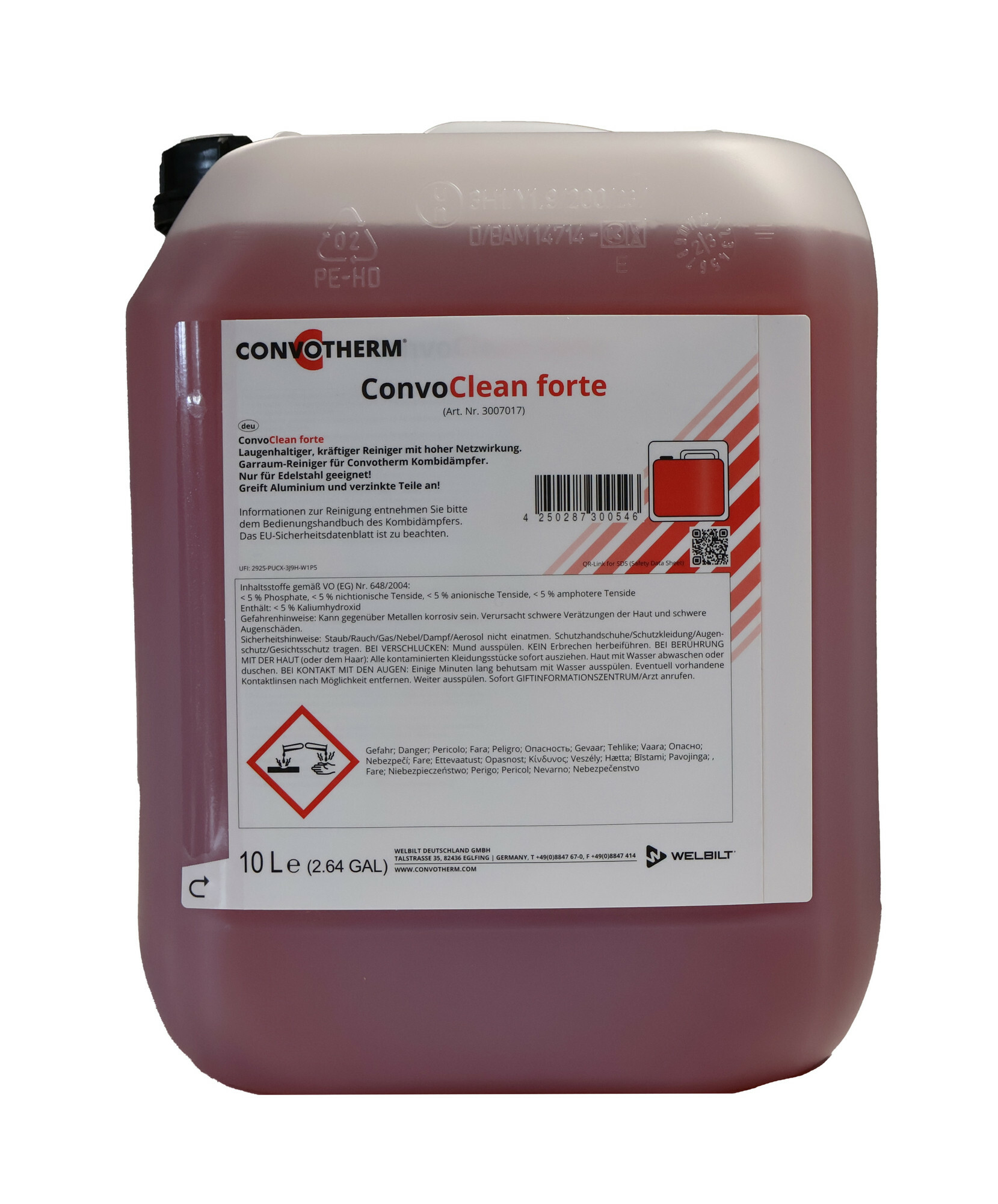 Convotherm ConvoClean forte 10 Liter Garraumreiniger | Gastrodax®