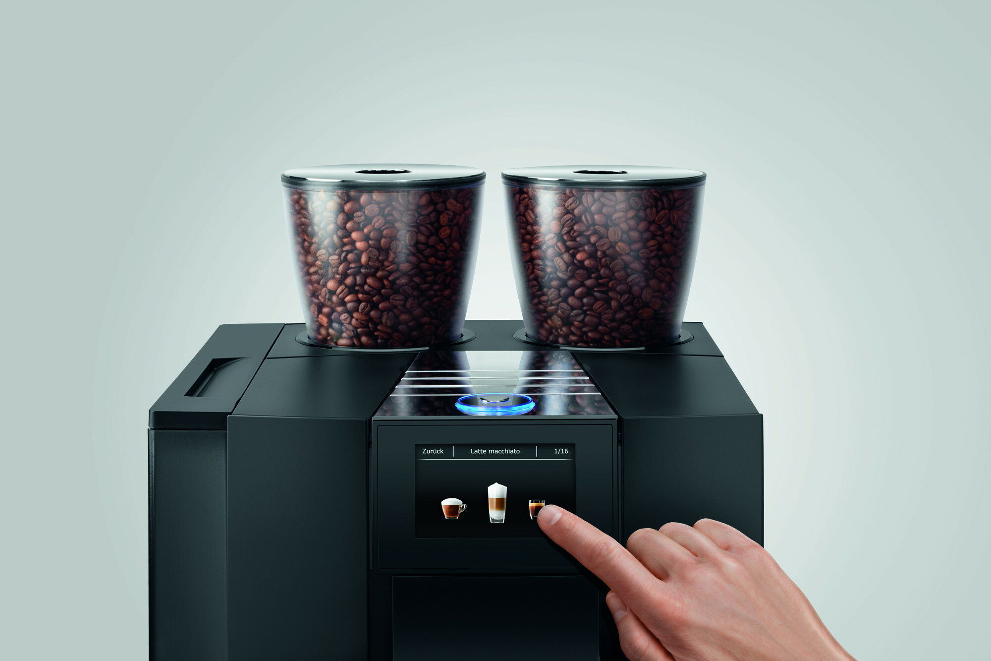 JURA GIGA X8 Aluminium Schwarz Kaffeevollautomat | Gastrodax®