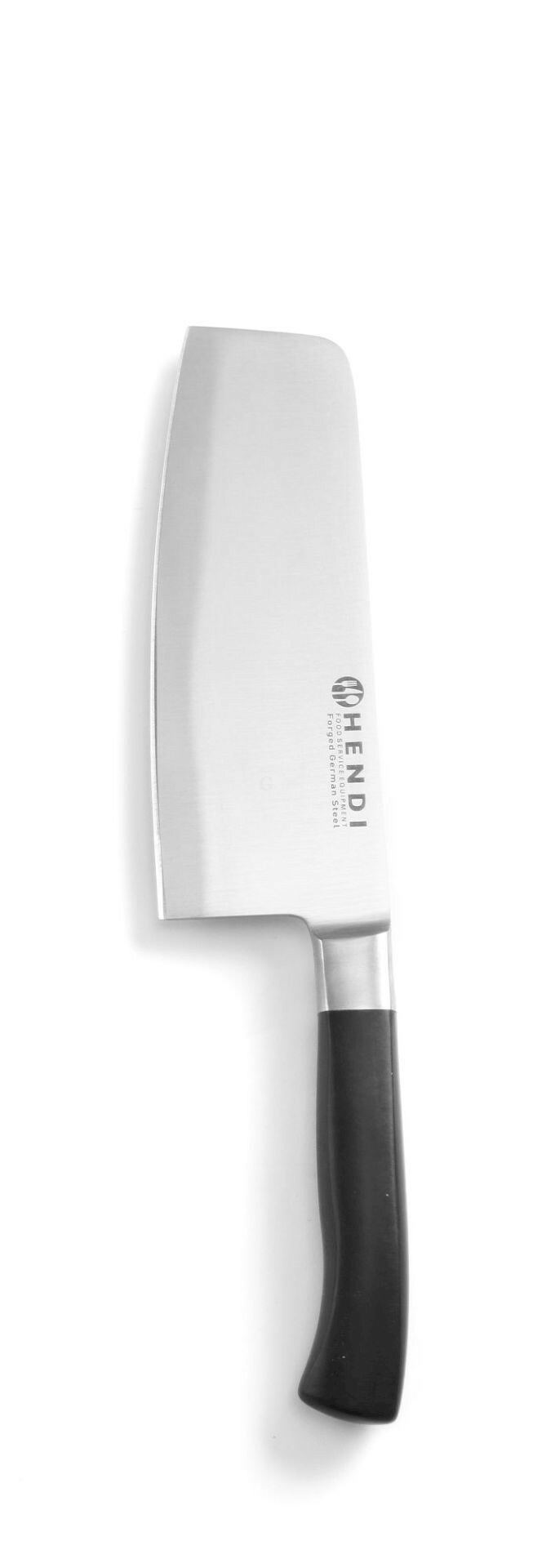 Hendi Hackmesser, Profi Line, Grantonschliff, Schwarz, (L)300mm ...