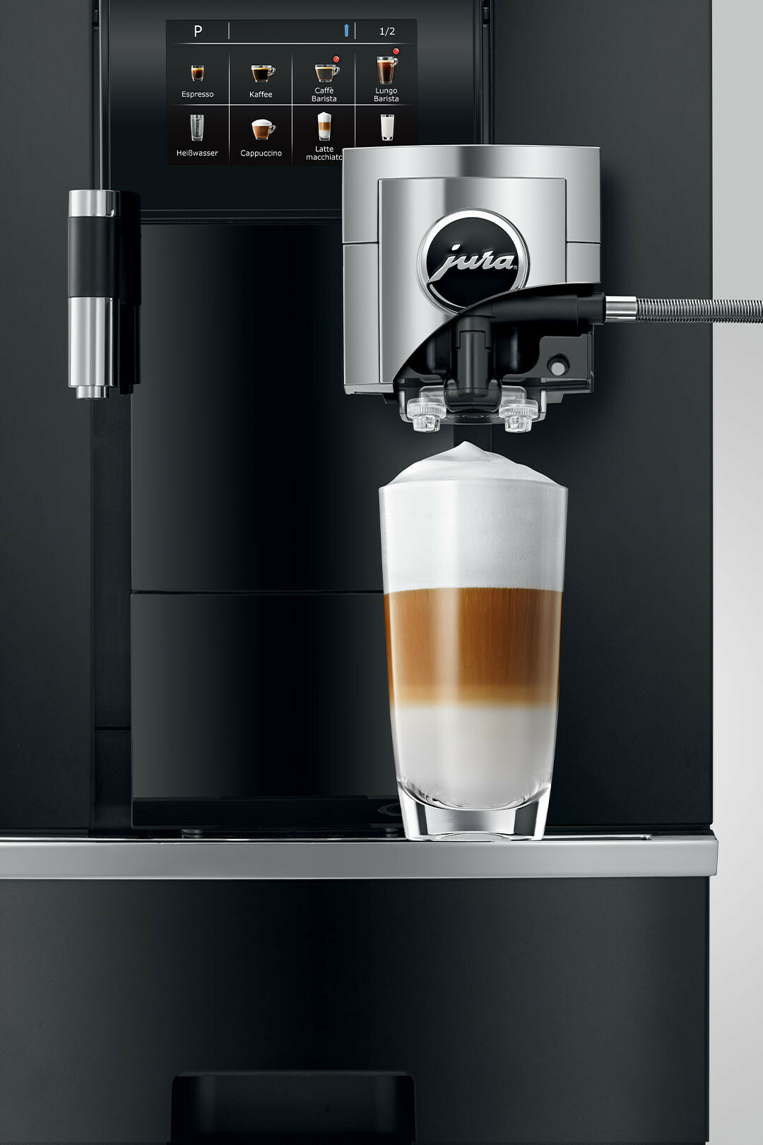 JURA GIGA X8 Aluminium Schwarz Kaffeevollautomat | Gastrodax®