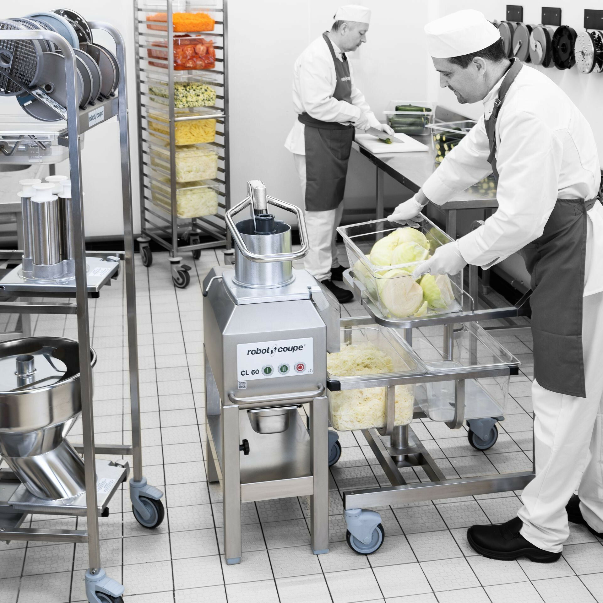 Robot Coupe Gemüseschneidemaschine CL 60 Workstation dreiphasig ...