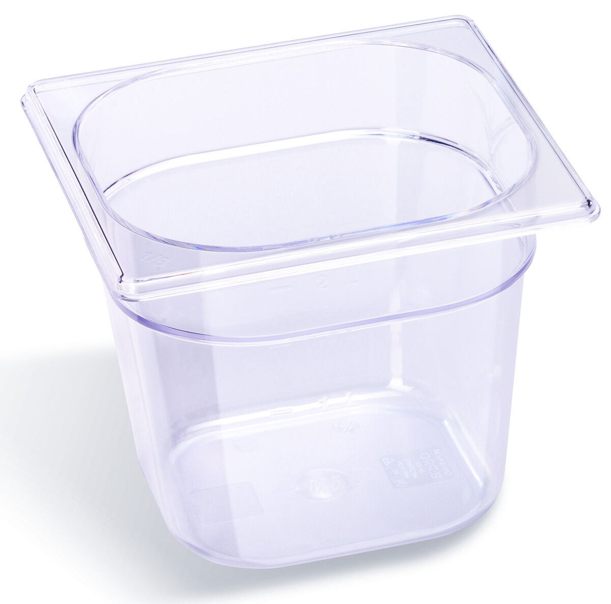 B.PRO Gastronorm-Behälter 2,3 Liter Polycarbonat-GN 1/6 - 150 mm ...