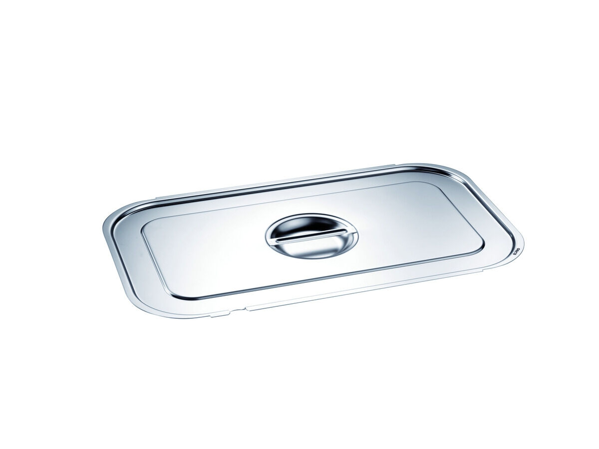 B.PRO Gastronorm Deckel mit Griffmulde und Löffelaussparung für GN mit ...