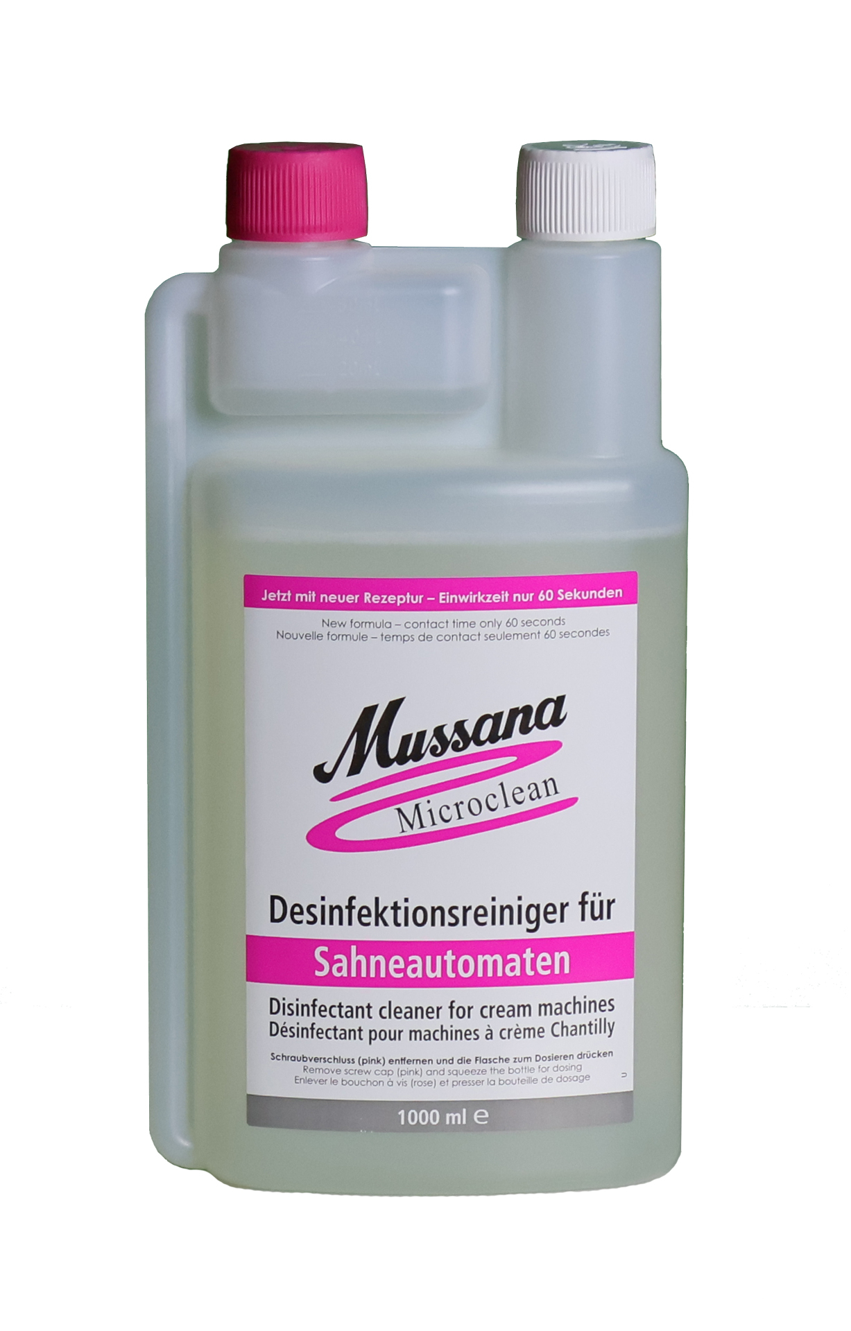 Mussana Sahnemaschine Reiniger Microclean 1 Liter | Gastrodax®
